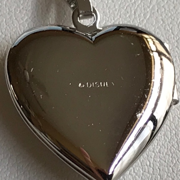 Disney | Jewelry | Disney Tinker Bell Heart Locket Necklace 8 | Poshmark